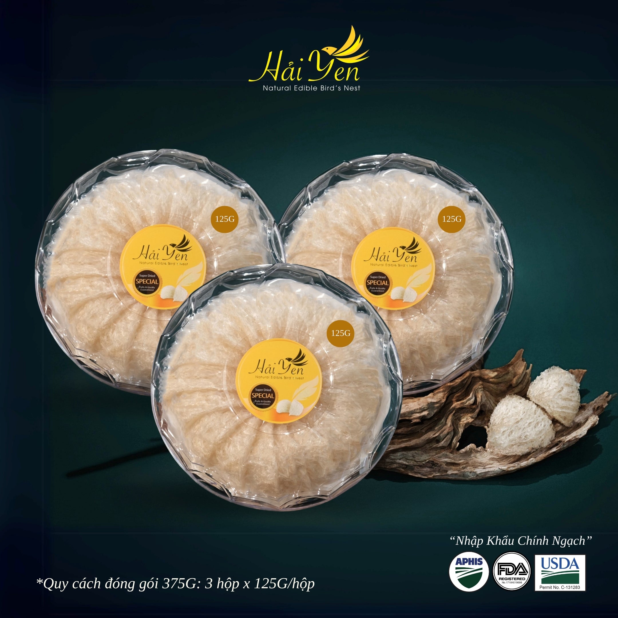 375 Grams - Yến Sào Thiên Nhiên Cao Cấp (Special) + Bộ Quà Tặng – Hai ...